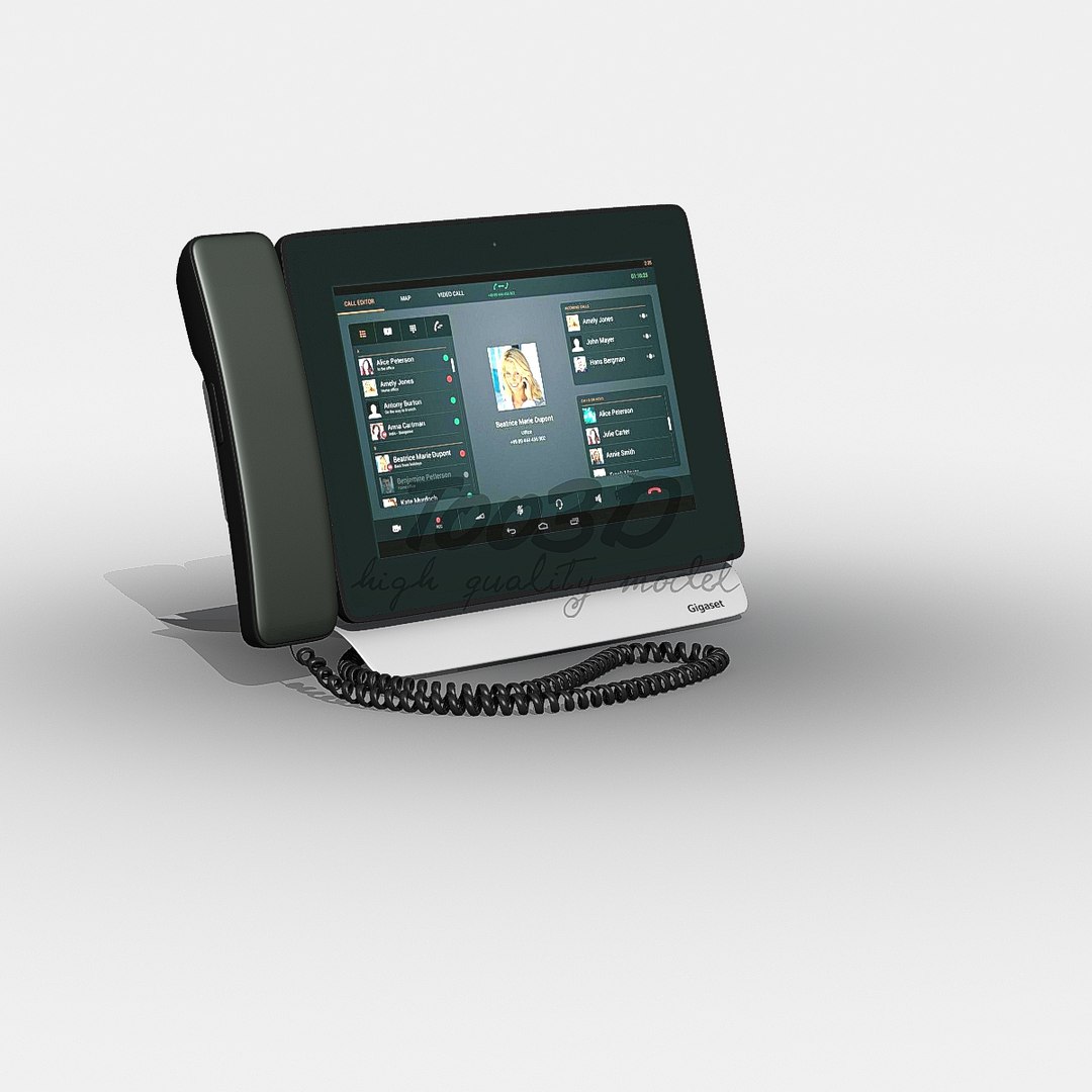 3d Ip Phone Model