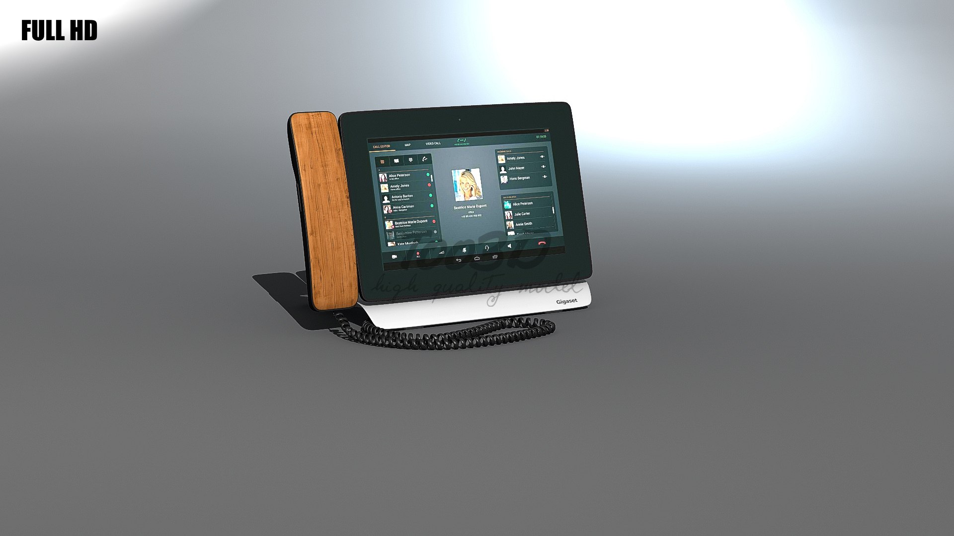 3d Ip Phone Model