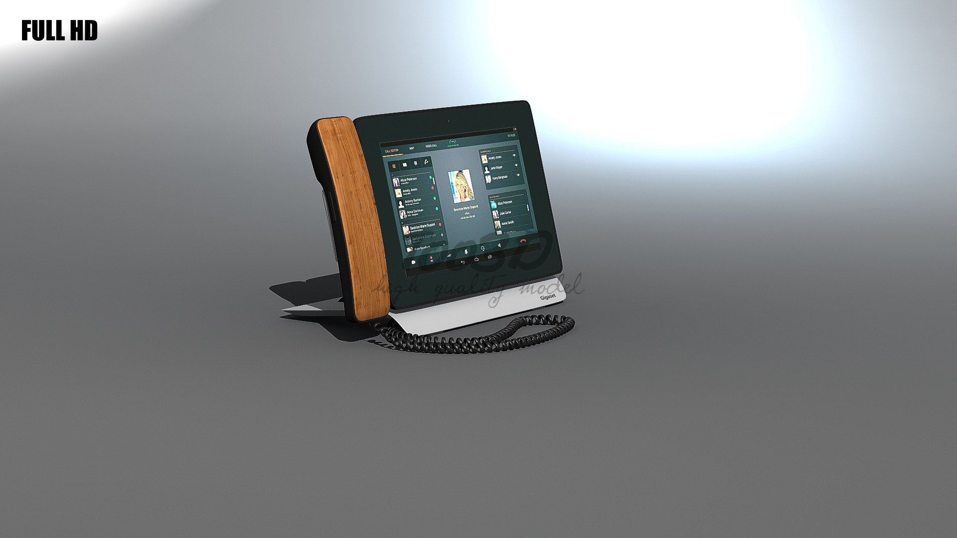 3d Ip Phone Model