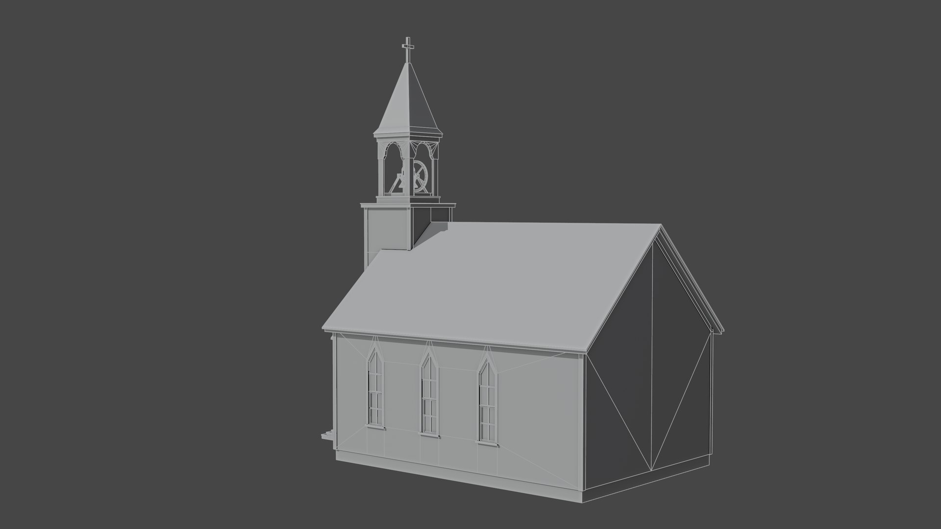 Church 3D Model - TurboSquid 1811255