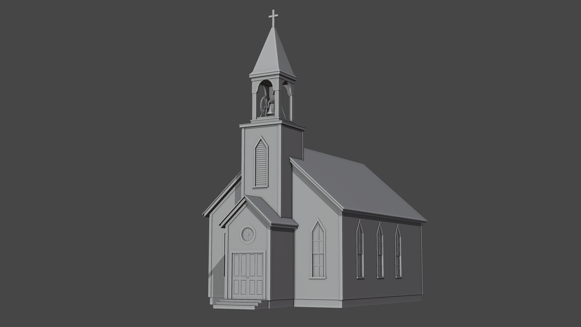Church 3D Model - TurboSquid 1811255