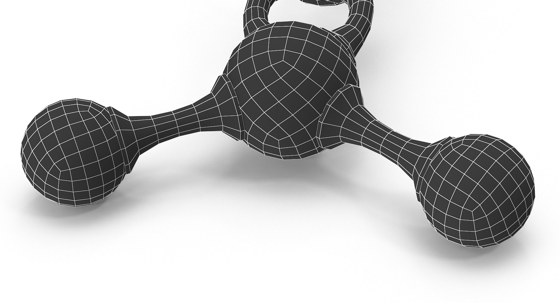 3D Model Propadiene Molecular - TurboSquid 1282314