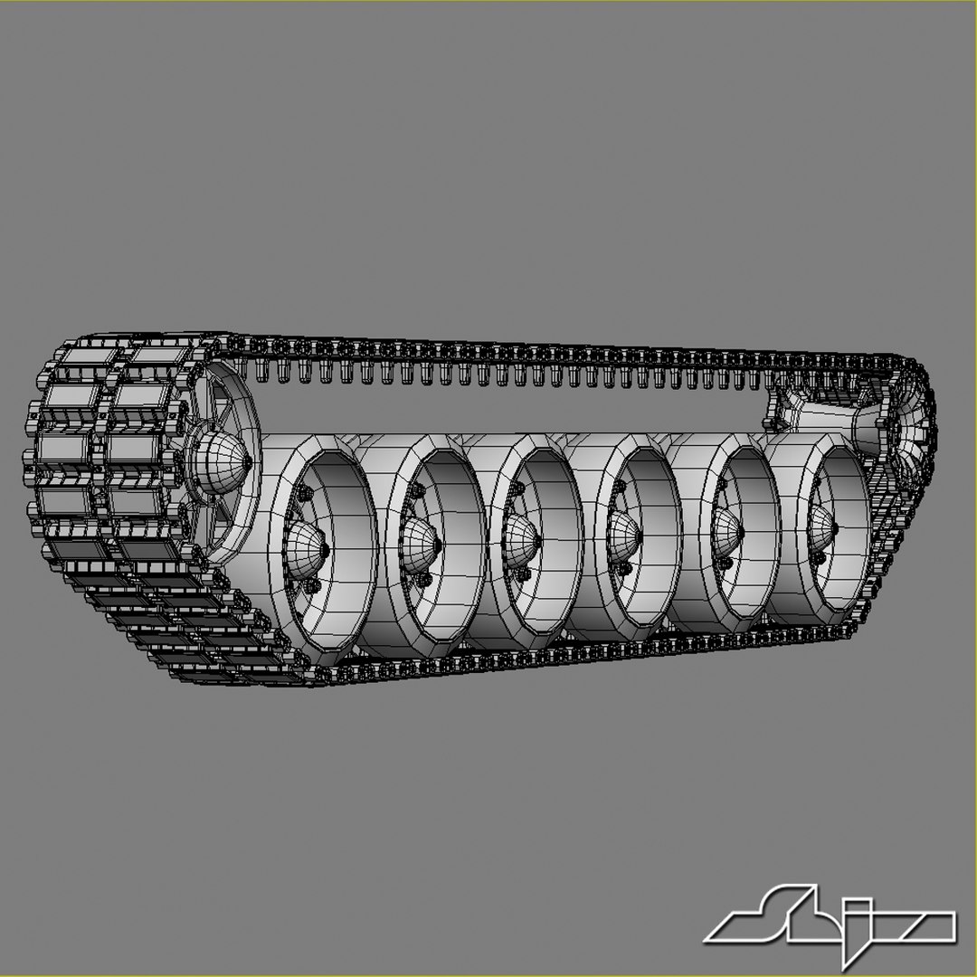 3d Tank Track 2