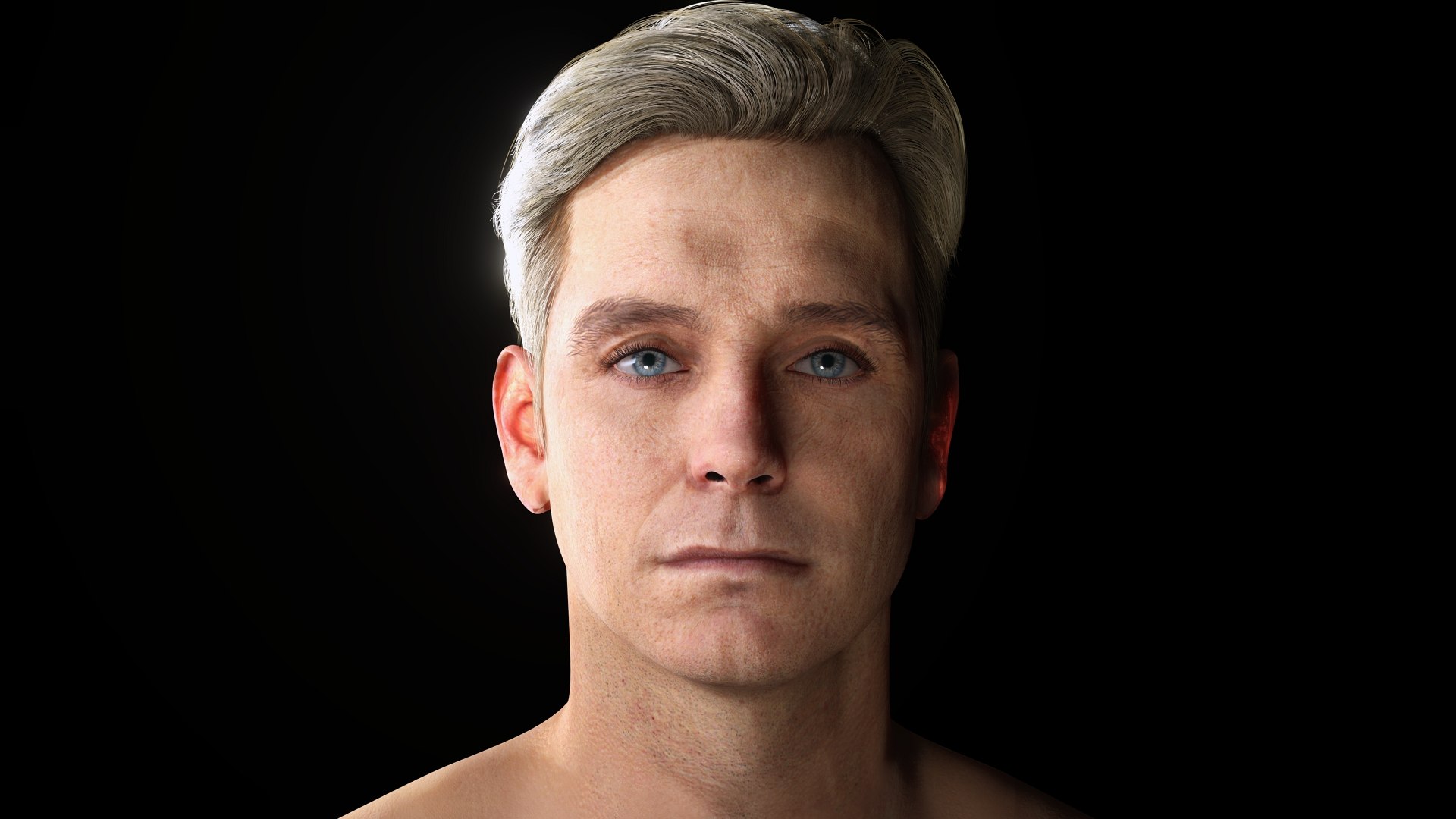 3D Homelander The Boys - Base Mesh Low-poly - TurboSquid 2231092