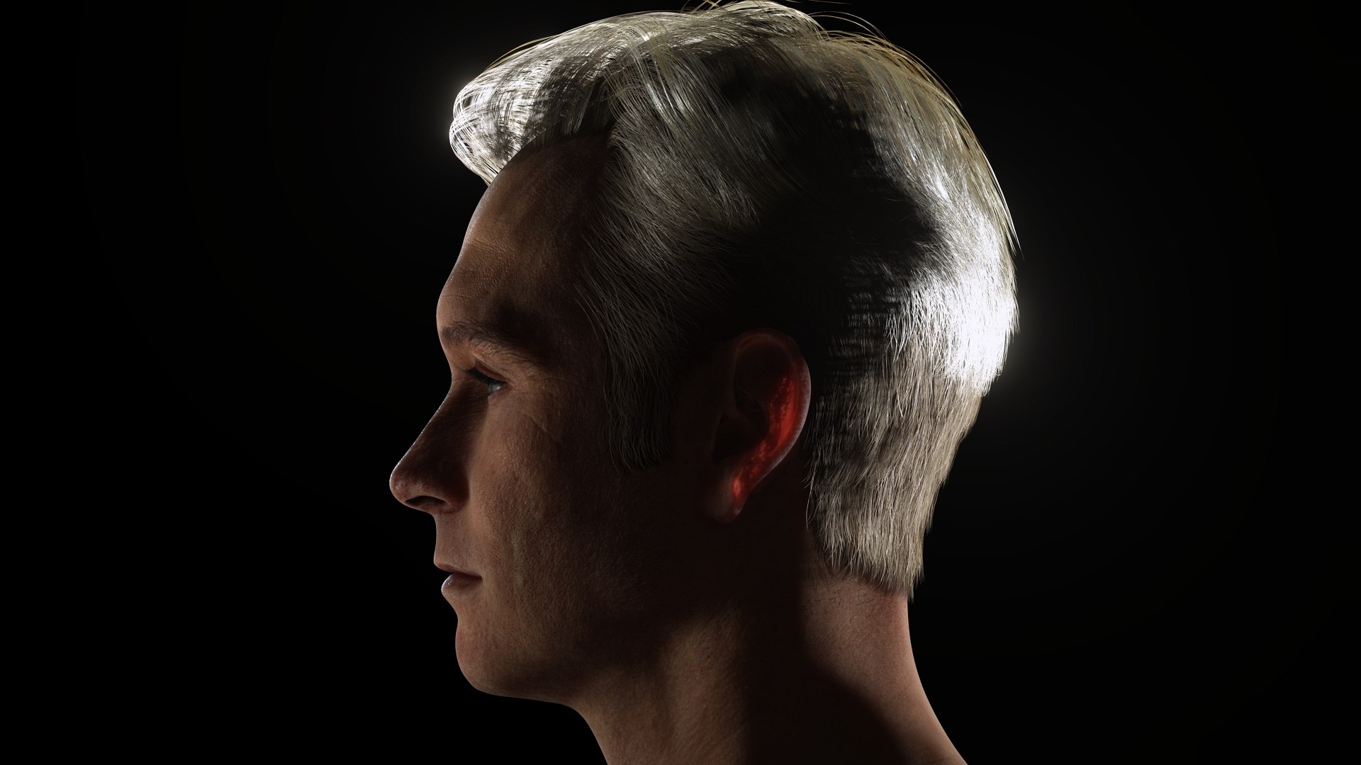 3D Homelander The Boys - Base Mesh Low-poly - TurboSquid 2231092