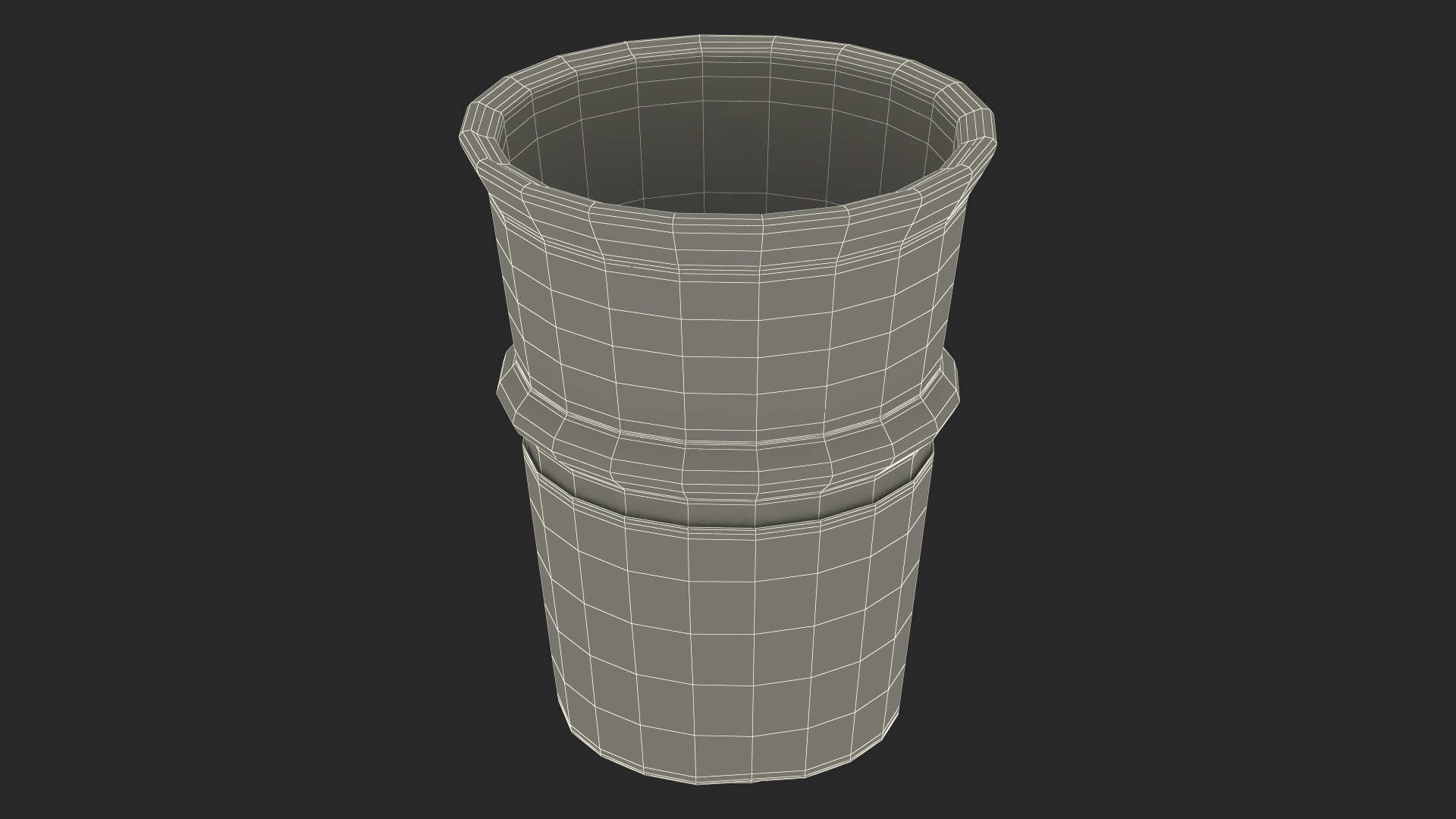 3D Model JOY Kids Flat Bottom Cake Cone - TurboSquid 2241978