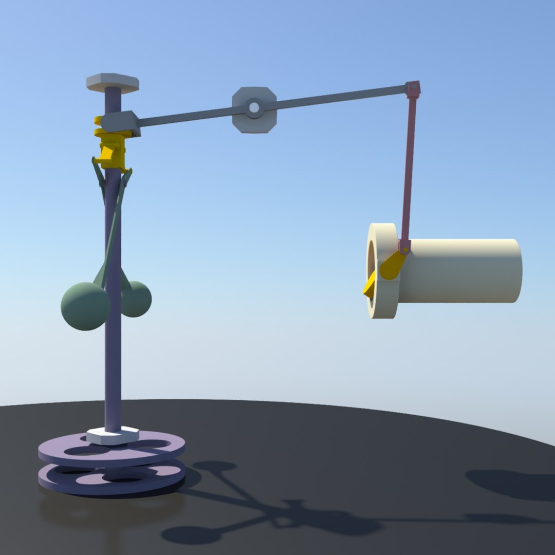 3d Flyball Centrifugal Governor