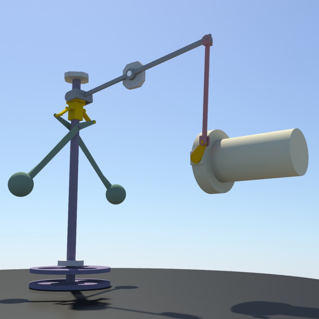 3d Flyball Centrifugal Governor