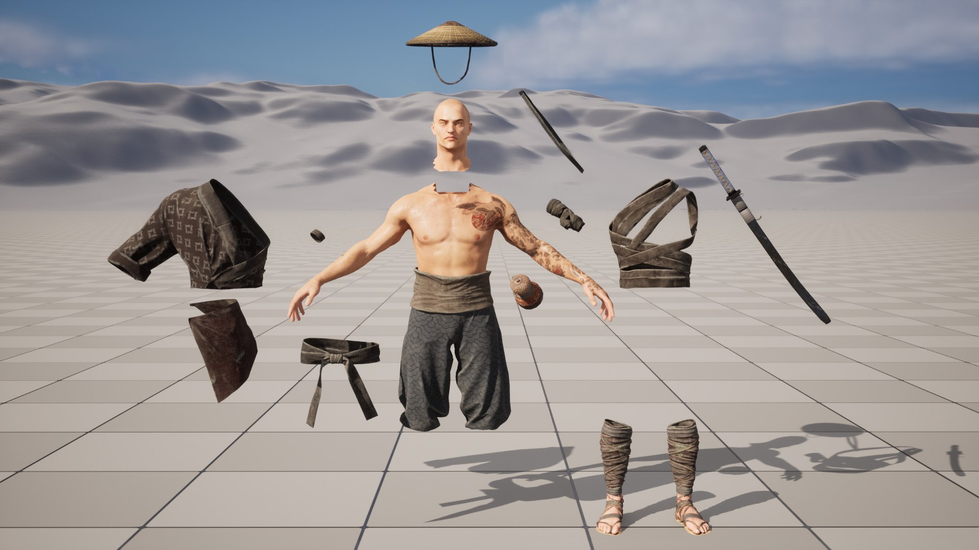 3D Ronin Package Model - TurboSquid 2365598