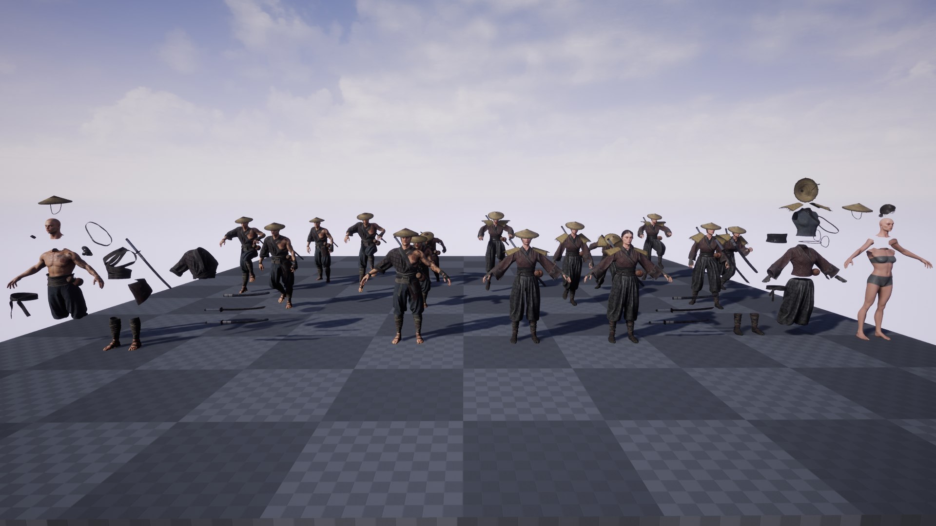 3D Ronin Package Model - TurboSquid 2365598