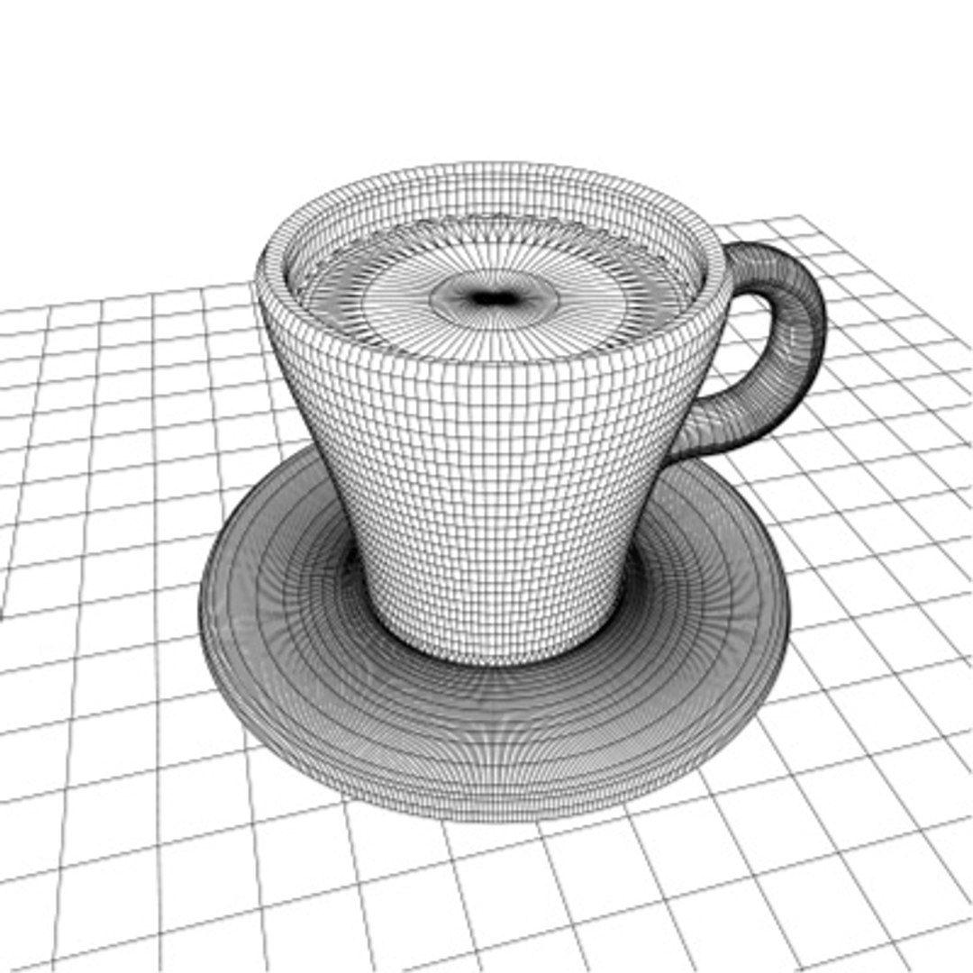 3d Coffee Cup Espresso Model