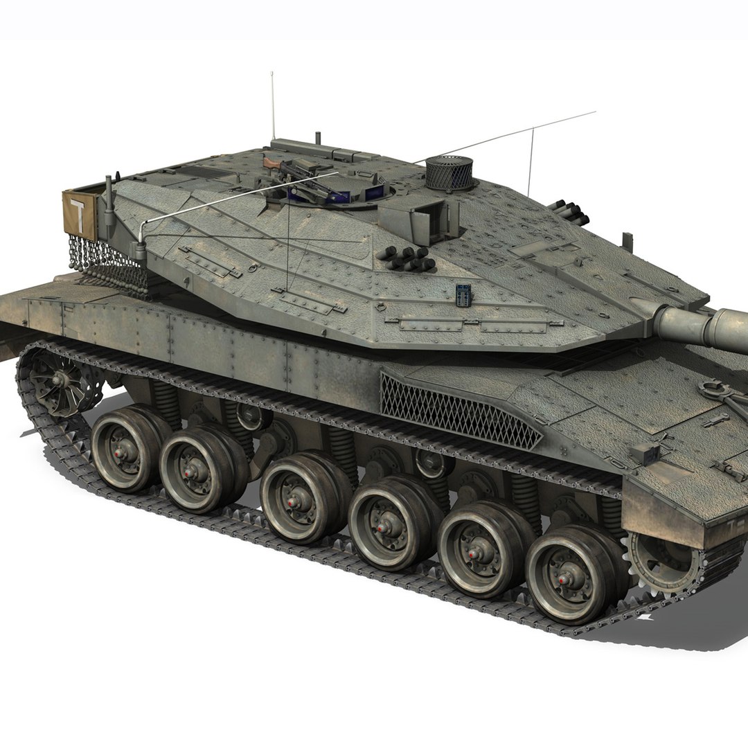Merkava Iv - Battle Tank 3d 3ds