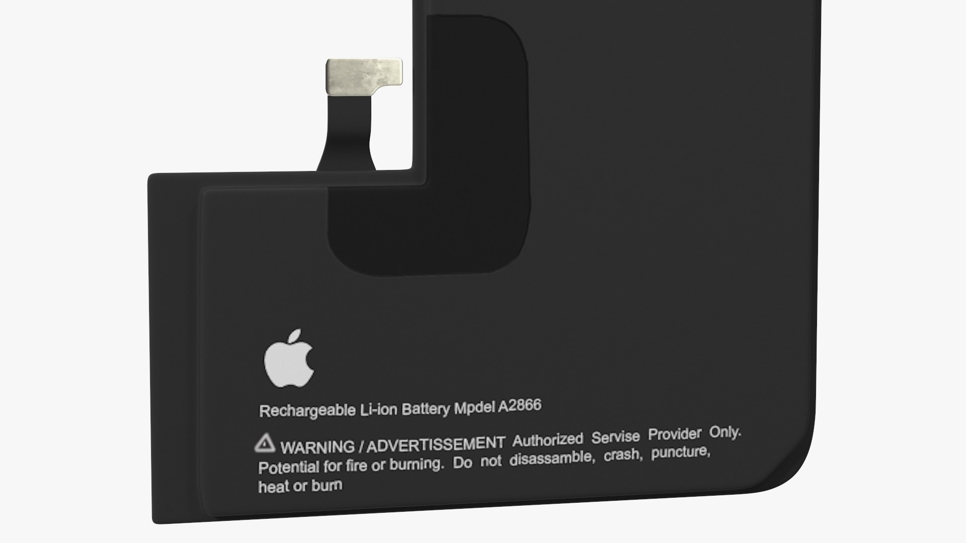 IPhone 14 Pro Lithium Ion Battery model - TurboSquid 2091376