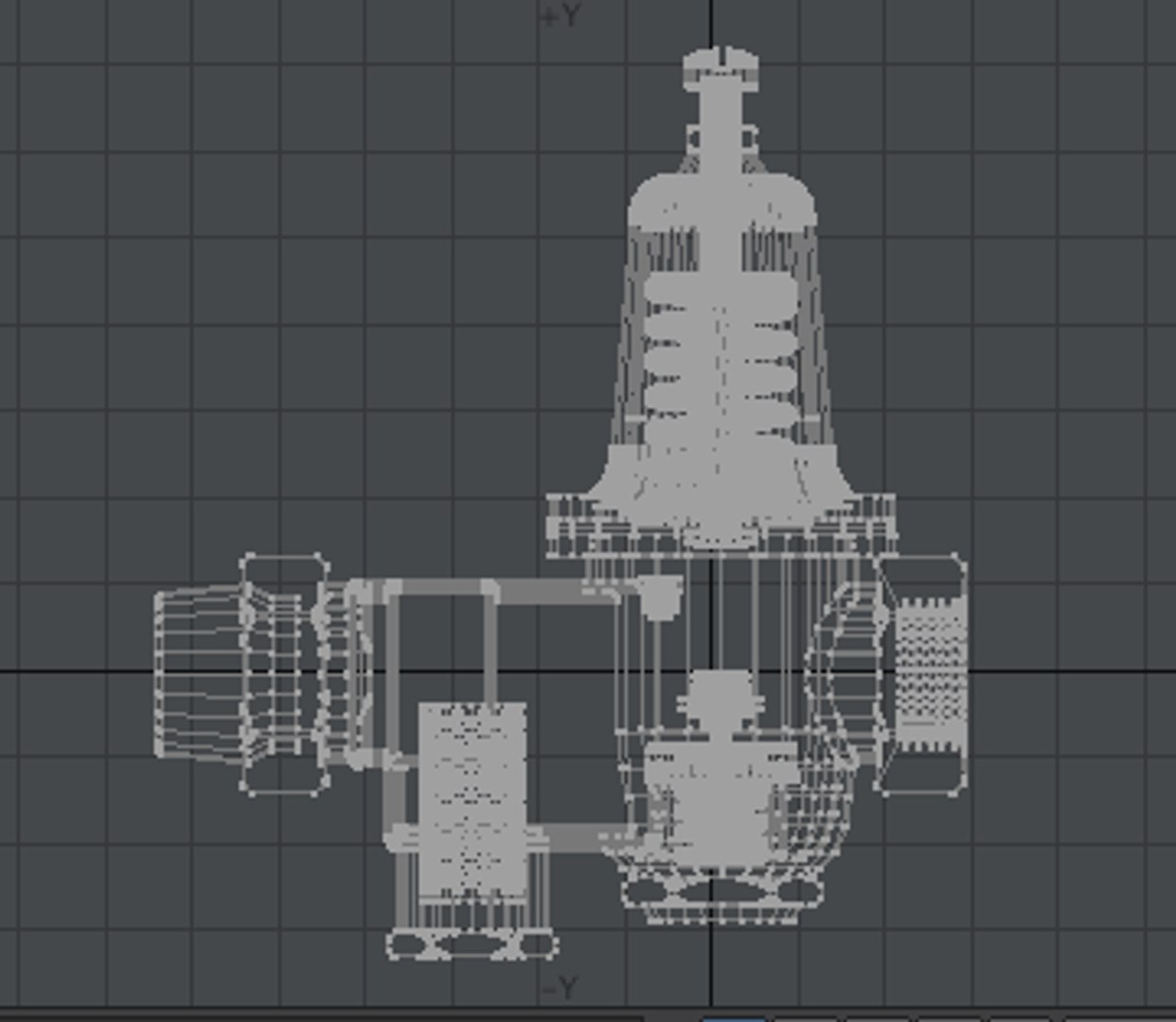 Water Pressure Relief Valve 3d Model