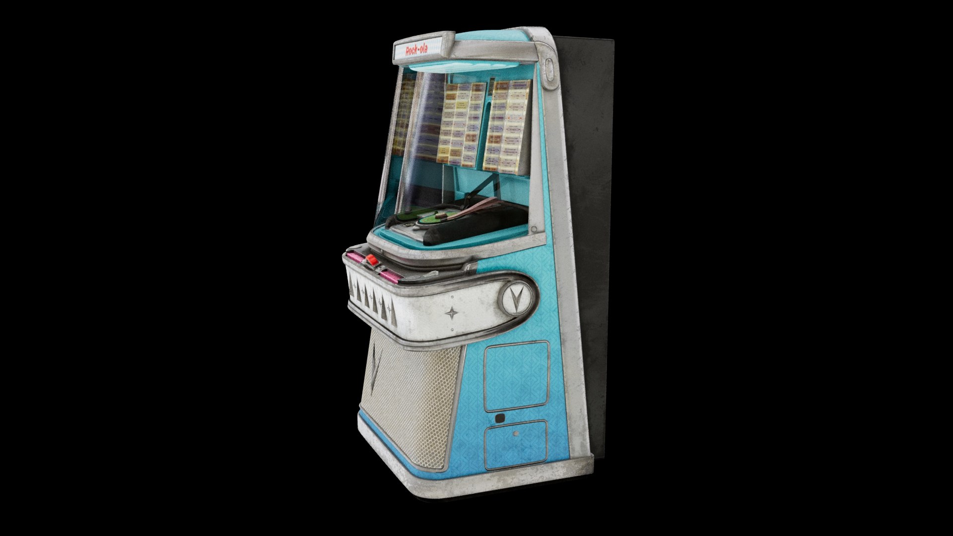 Juke Box 3D - TurboSquid 2107805