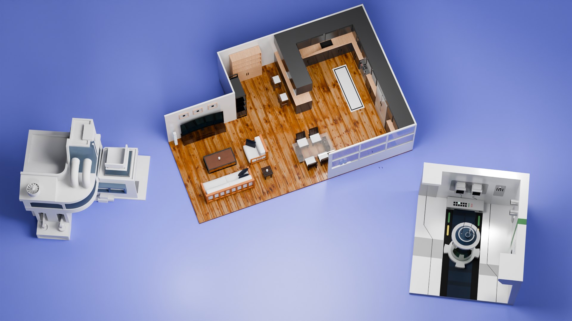 3D Pack Of 3D Scenes - TurboSquid 2320473