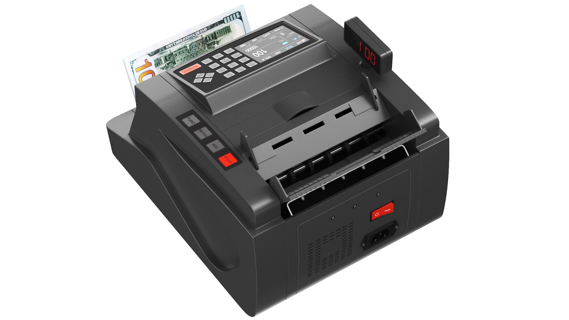 3D Detailed Money Counter Machine Model - TurboSquid 2324822
