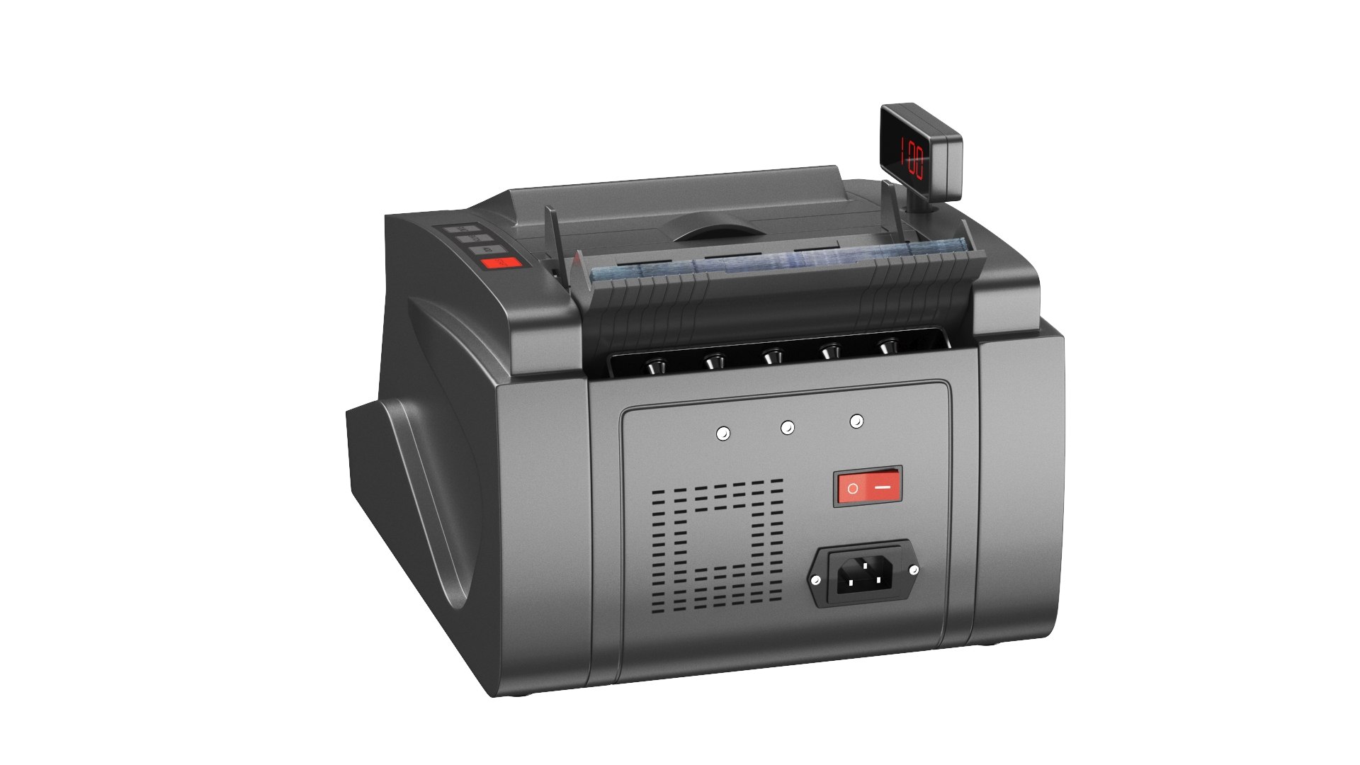 3D Detailed Money Counter Machine Model - TurboSquid 2324822