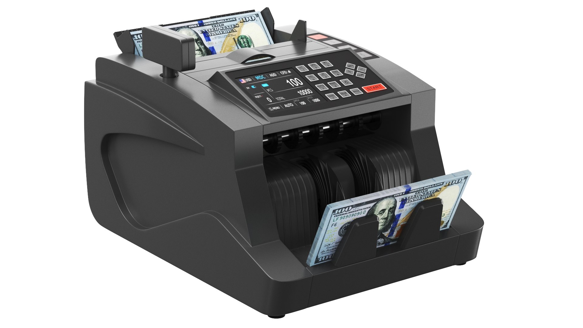 3D Detailed Money Counter Machine Model - TurboSquid 2324822