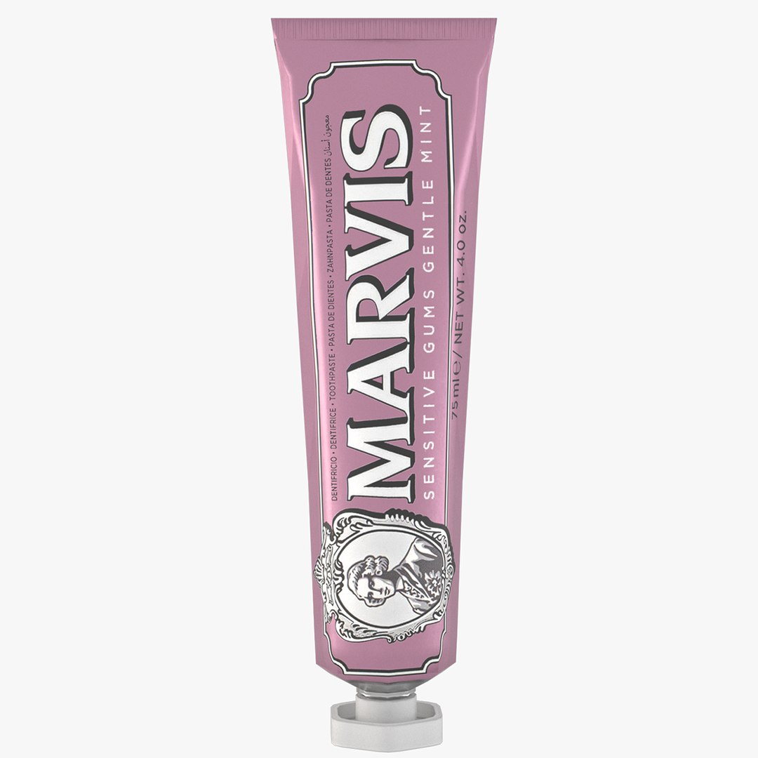 Toothpaste Pink Low-poly 3D model 3D model - TurboSquid 2089513