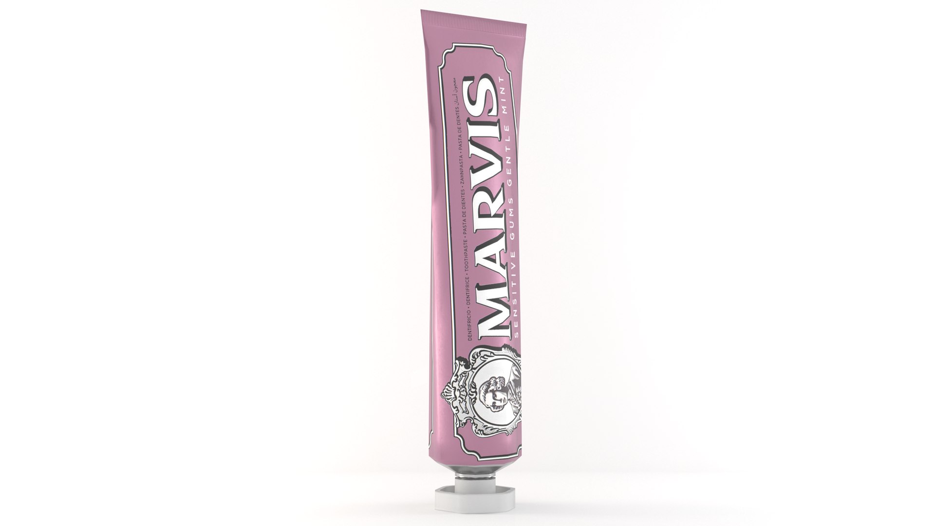 Toothpaste Pink Low-poly 3D Model 3D Model - TurboSquid 2089513