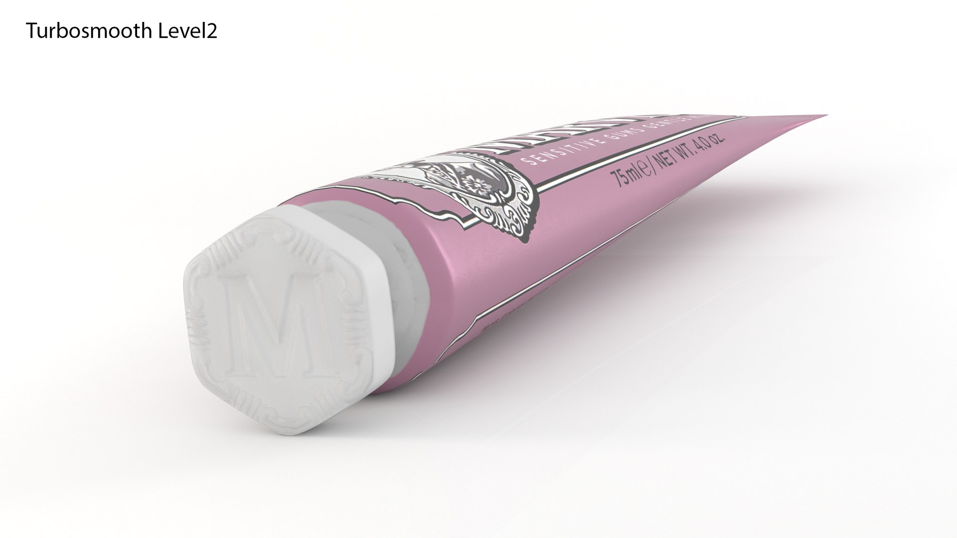 Toothpaste Pink Low-poly 3D Model 3D Model - TurboSquid 2089513