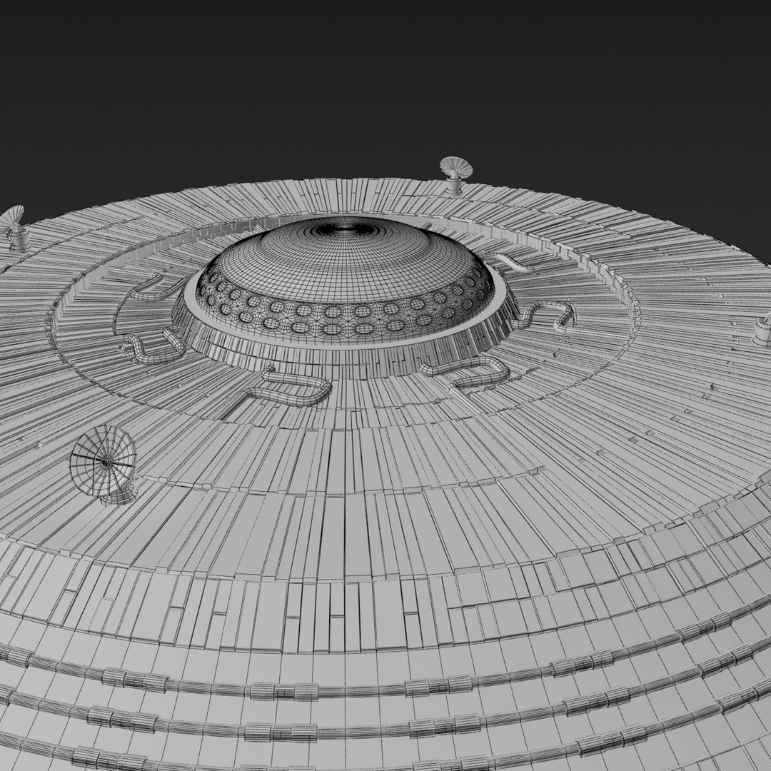 Ufo 3D Model - TurboSquid 989467
