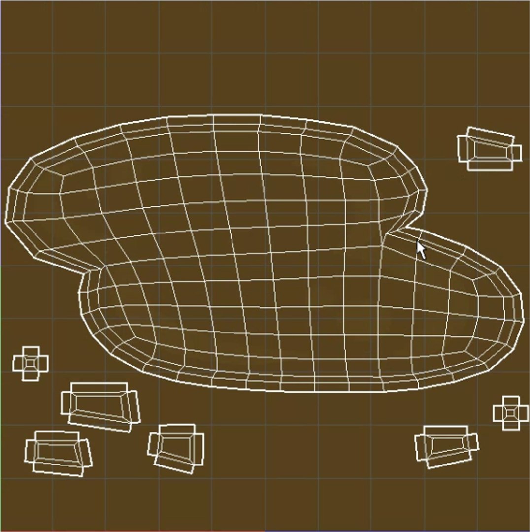 Cartoon Mud Puddle 3D Model - TurboSquid 1644487