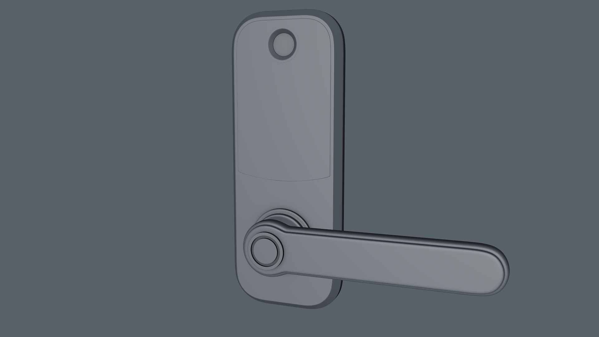 Smart Door Lock 3D - TurboSquid 2042909