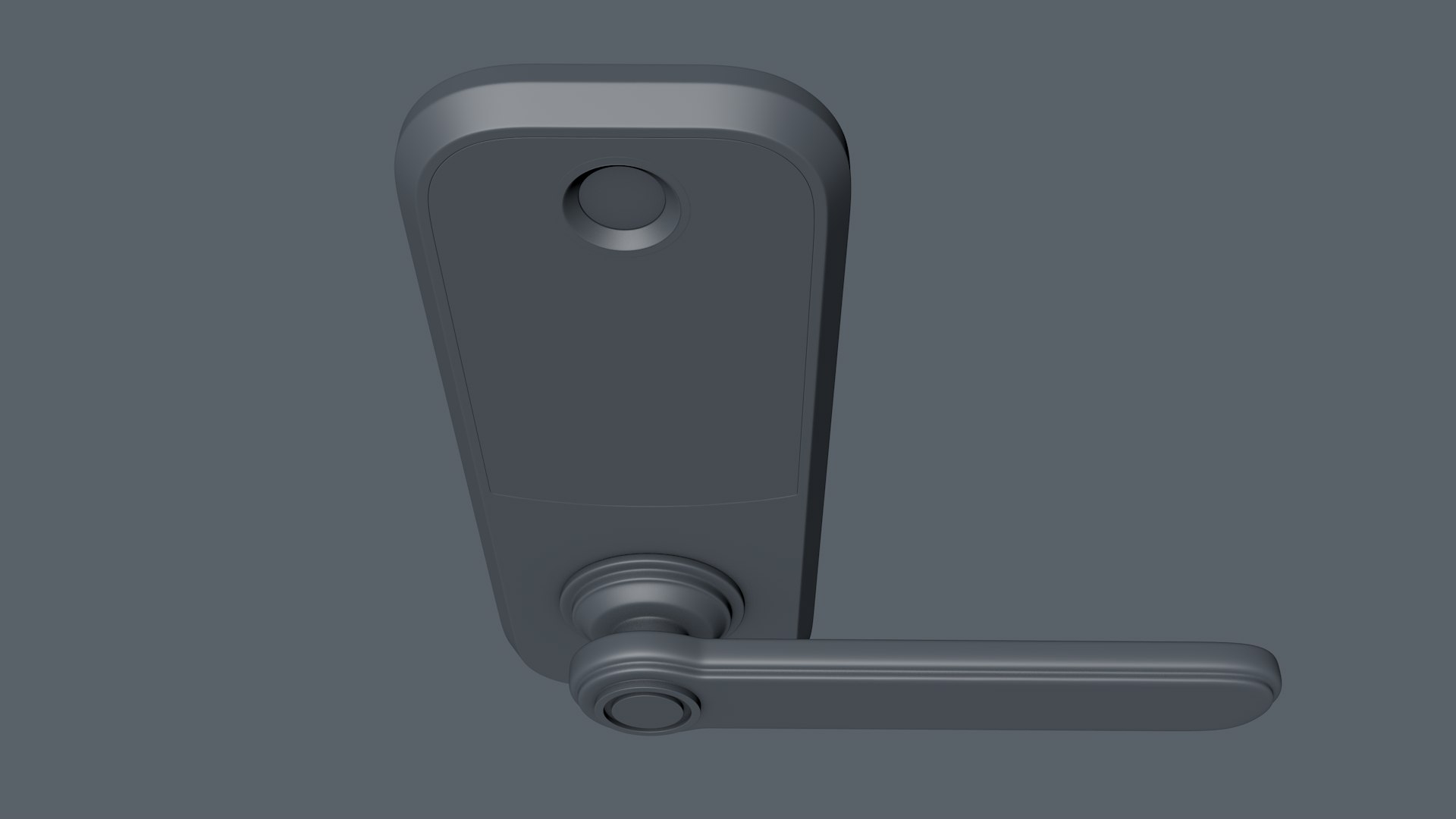 Smart Door Lock 3D - TurboSquid 2042909