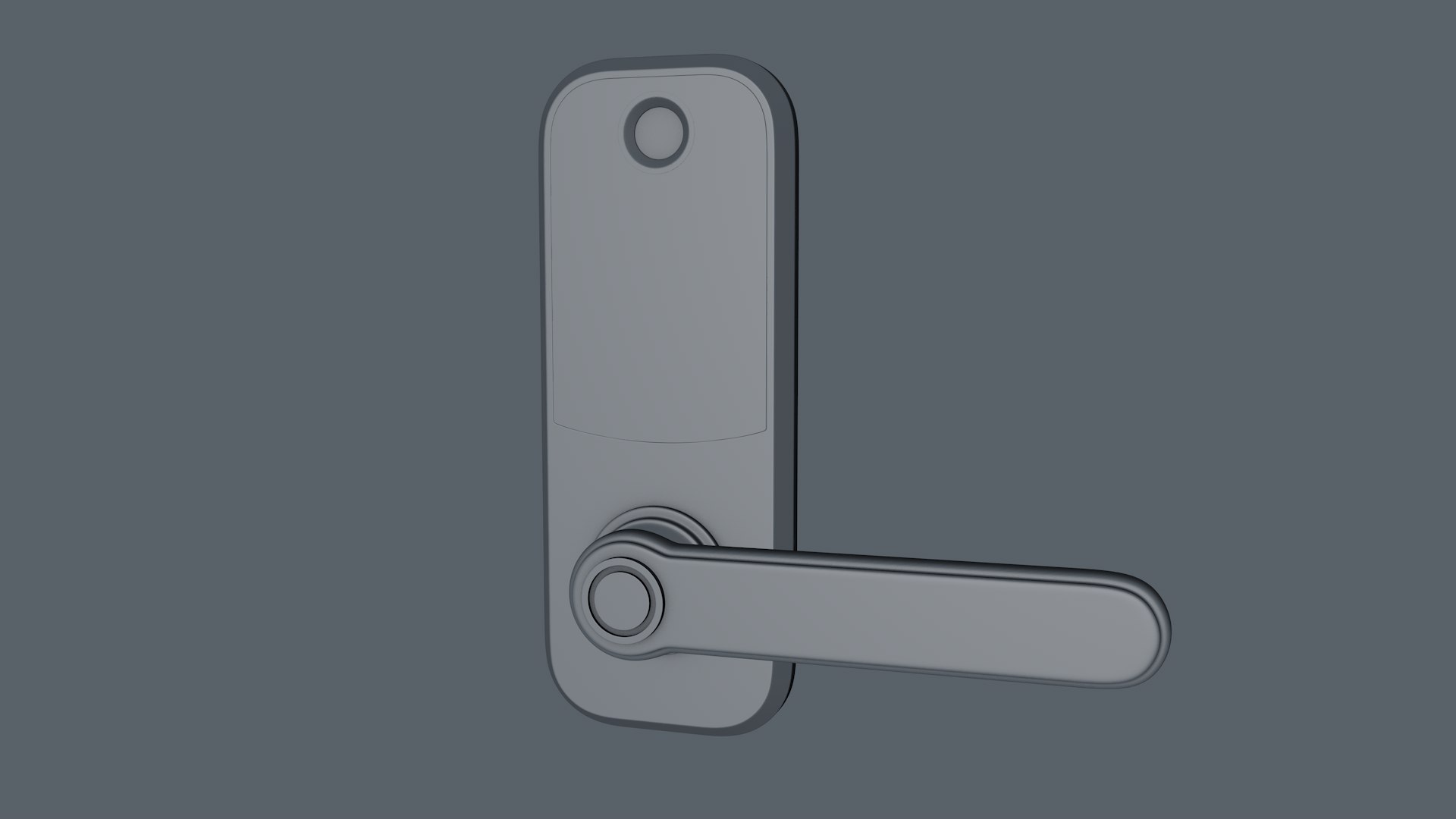 Smart Door Lock 3D - TurboSquid 2042909