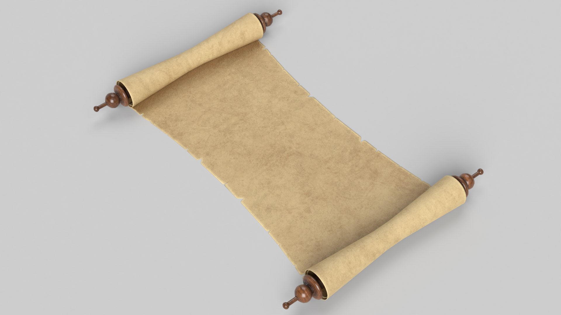 3D Scroll Pbr Polys - TurboSquid 1576892