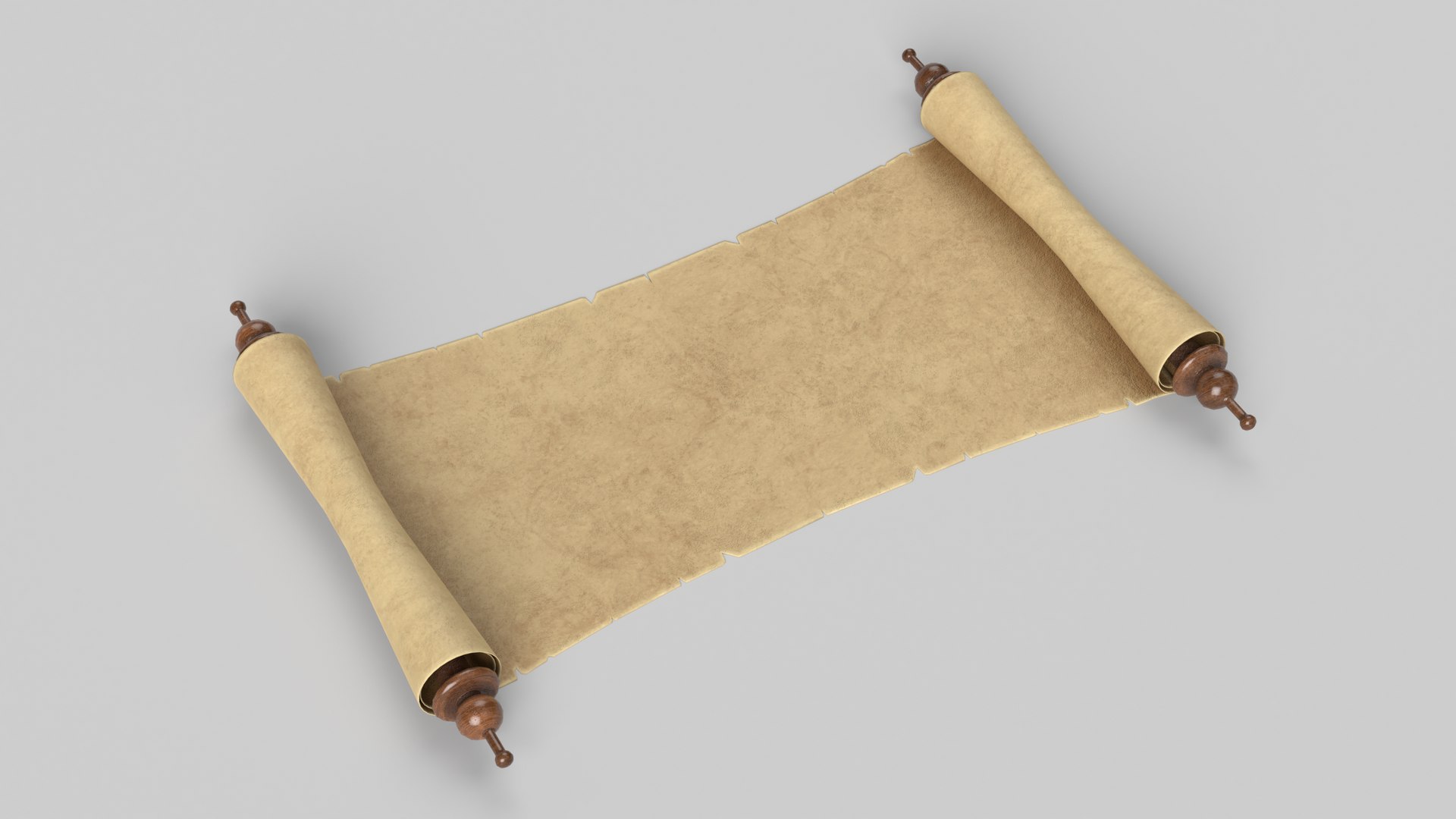 3D Scroll Pbr Polys - TurboSquid 1576892