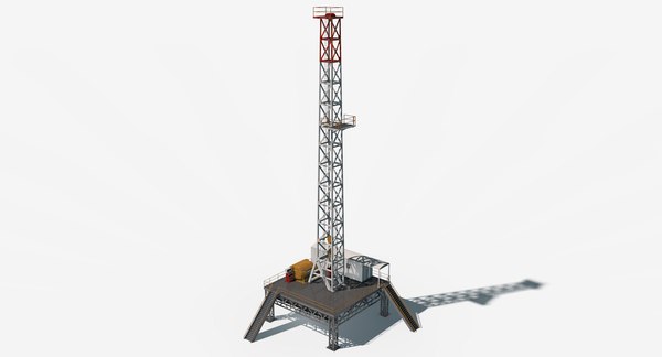 3D Oilfield Models | TurboSquid