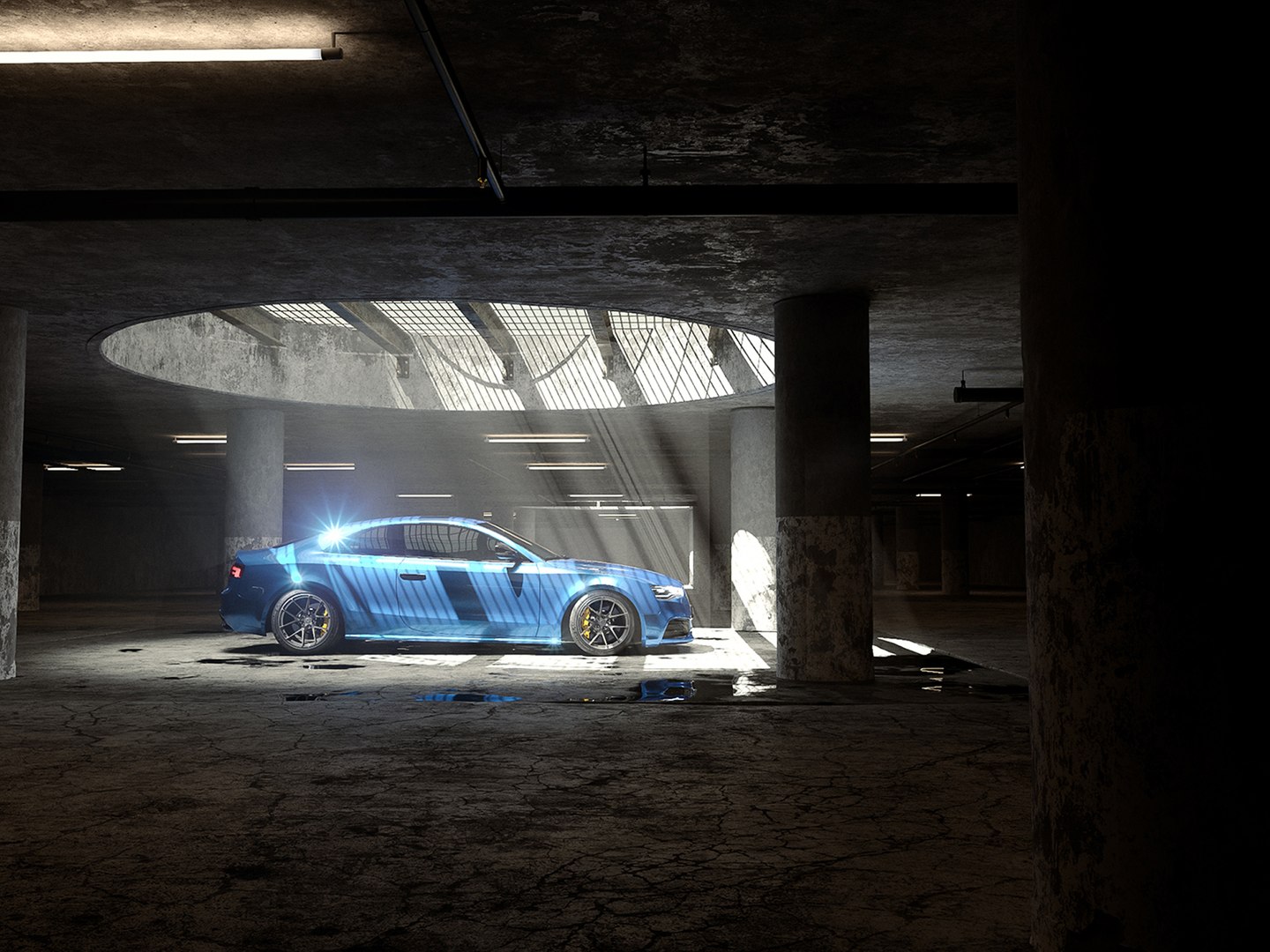 Interior scene 08 environment model - TurboSquid 1567066