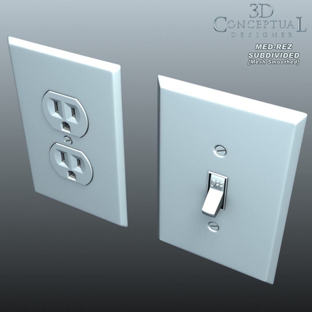 Max Light Switch Wall Plug