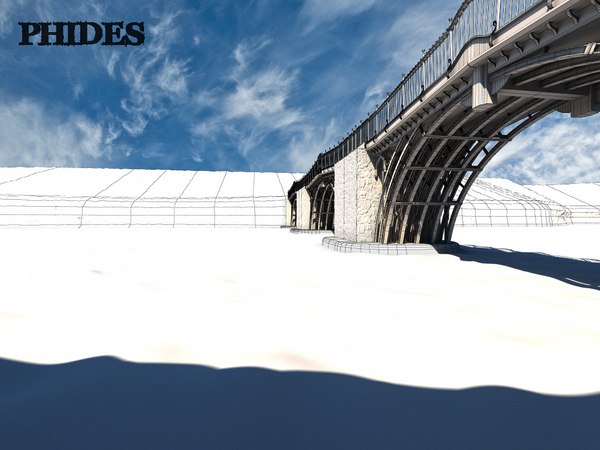 3D iron bridge model - TurboSquid 1152955