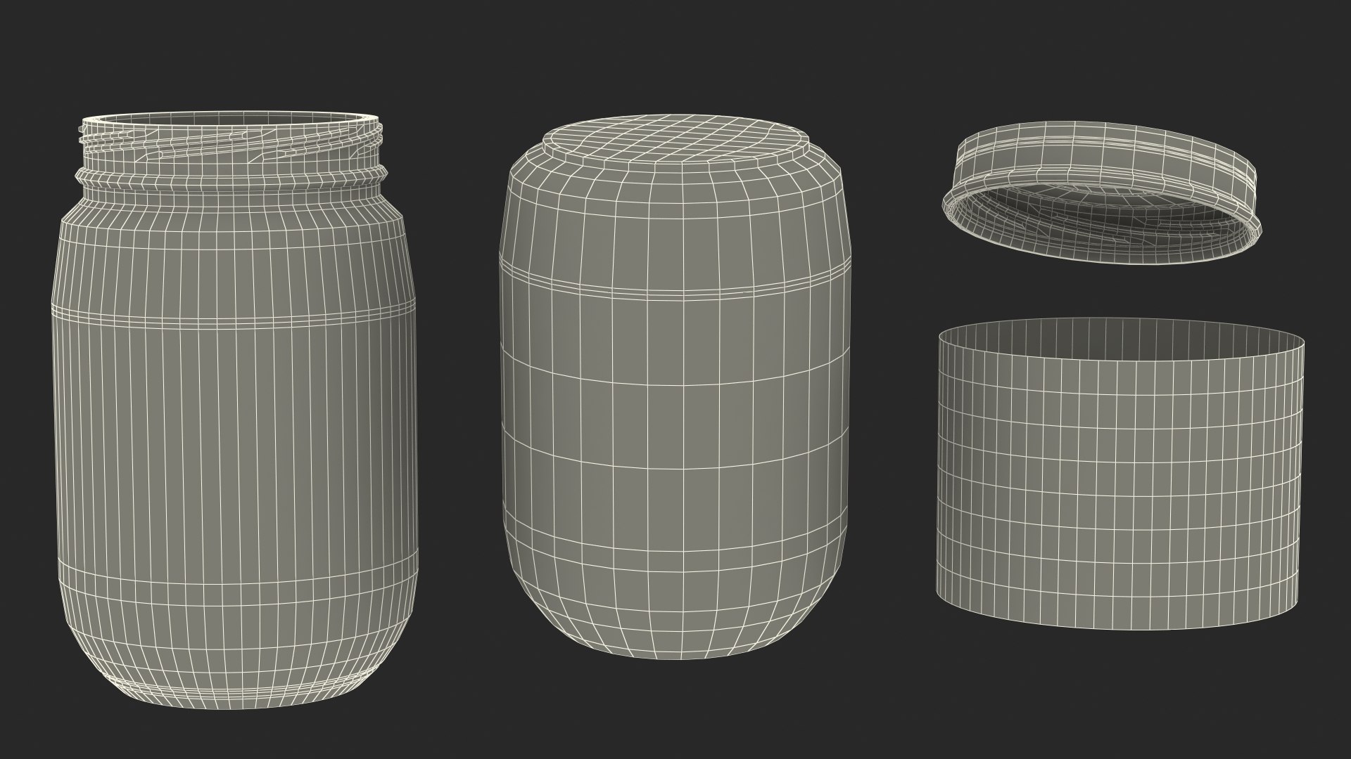 Cheese Gerber Baby Food Jar 170g 3D Model - TurboSquid 2098050