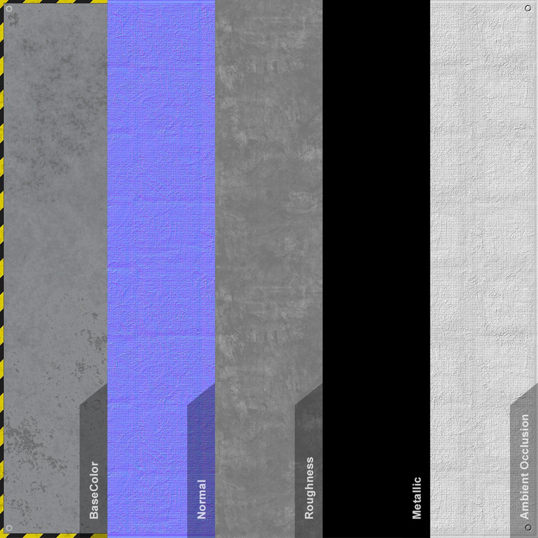 3D Model Tarp Gray PBR - TurboSquid 1300418