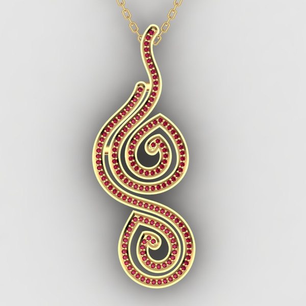 3d pendant model
