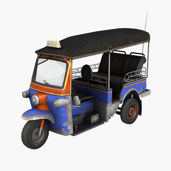 Tuk-tuk 3D model - TurboSquid 1327506
