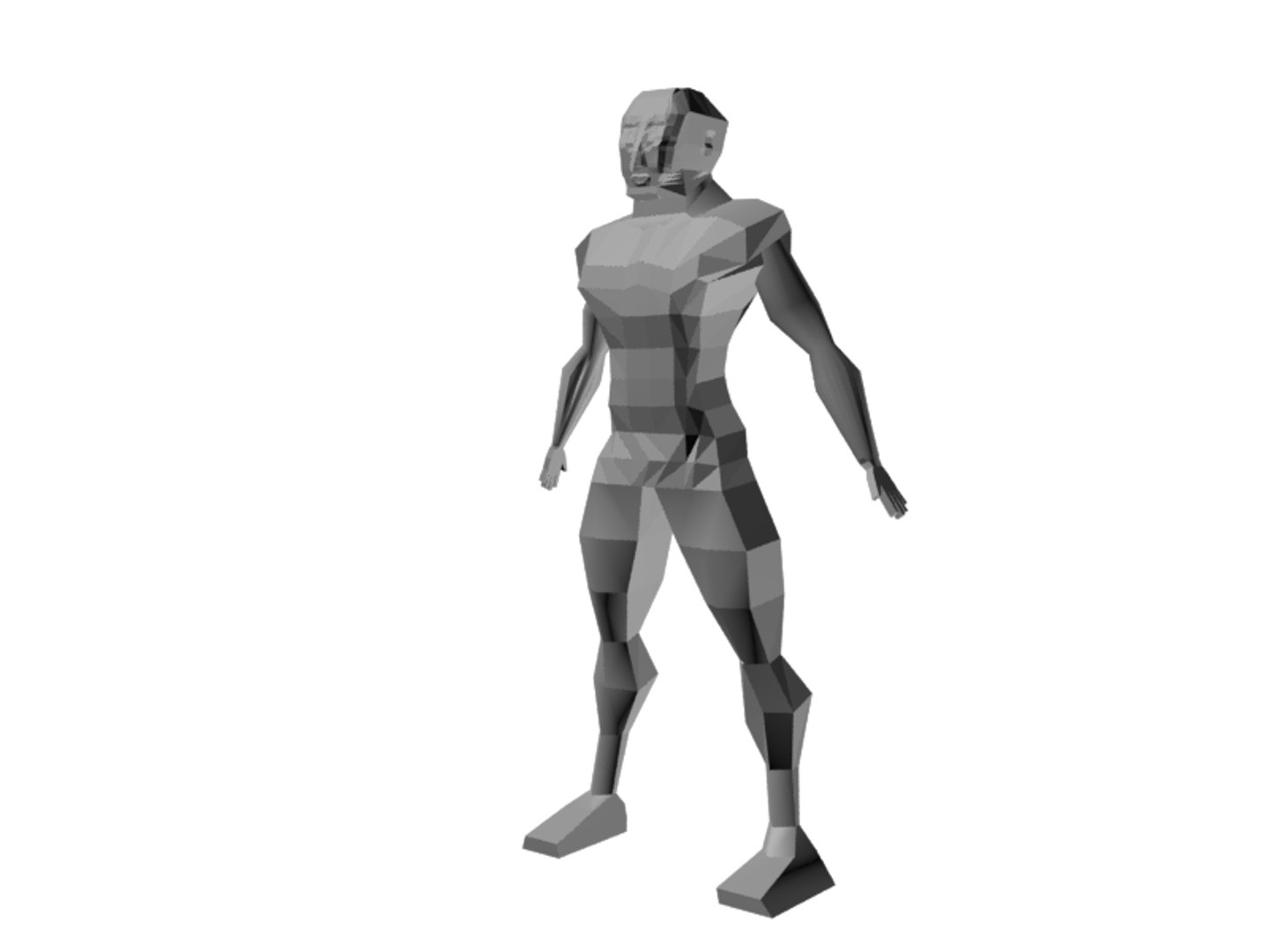 3d Man Model