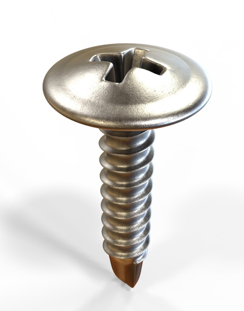 3D Model Screw Tool Hardware - TurboSquid 1436677