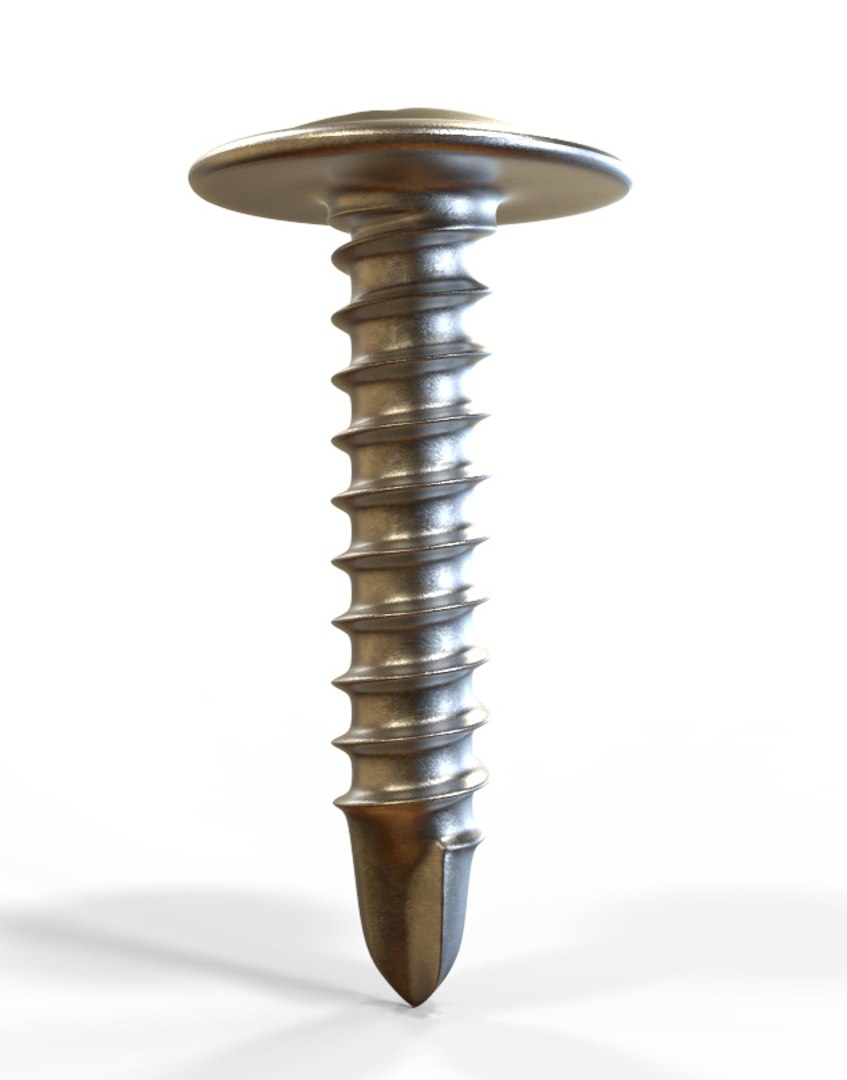 3D Model Screw Tool Hardware - TurboSquid 1436677