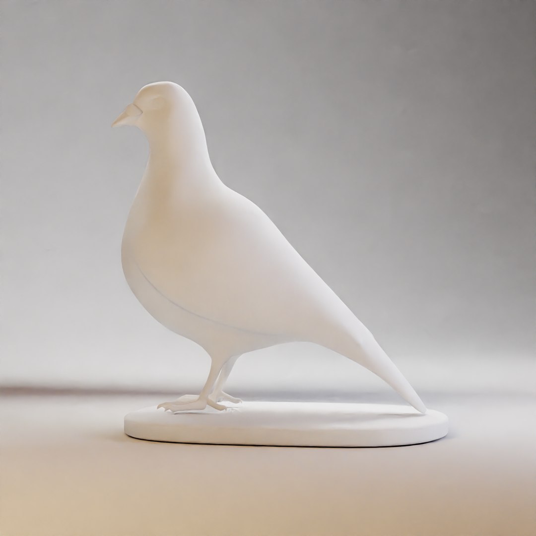 3D Pigeon Model - TurboSquid 2037815