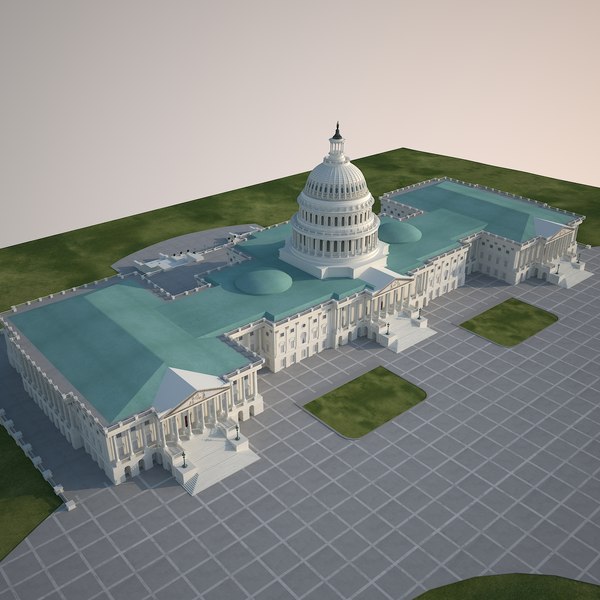 3d washington capitol monument