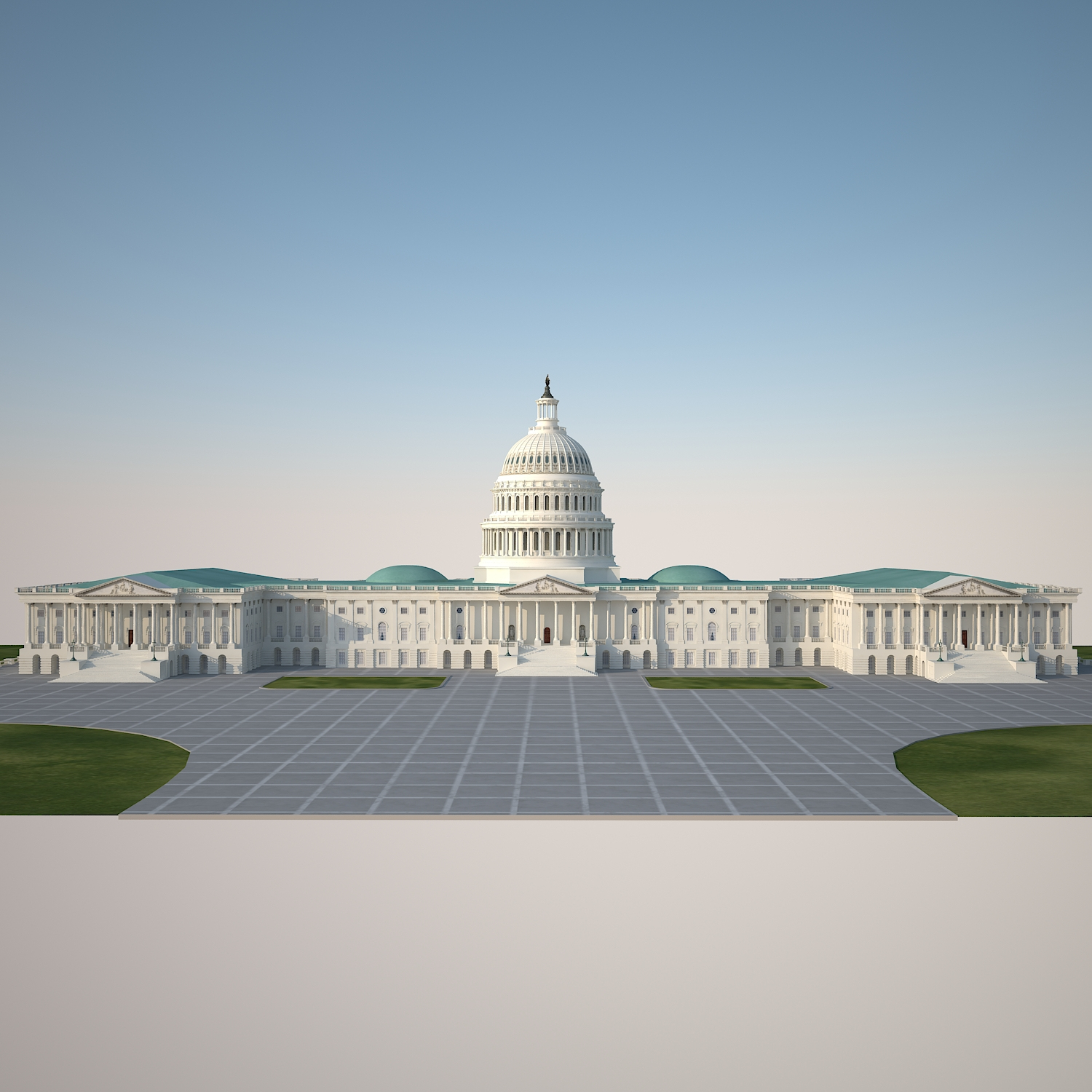 3d washington capitol monument