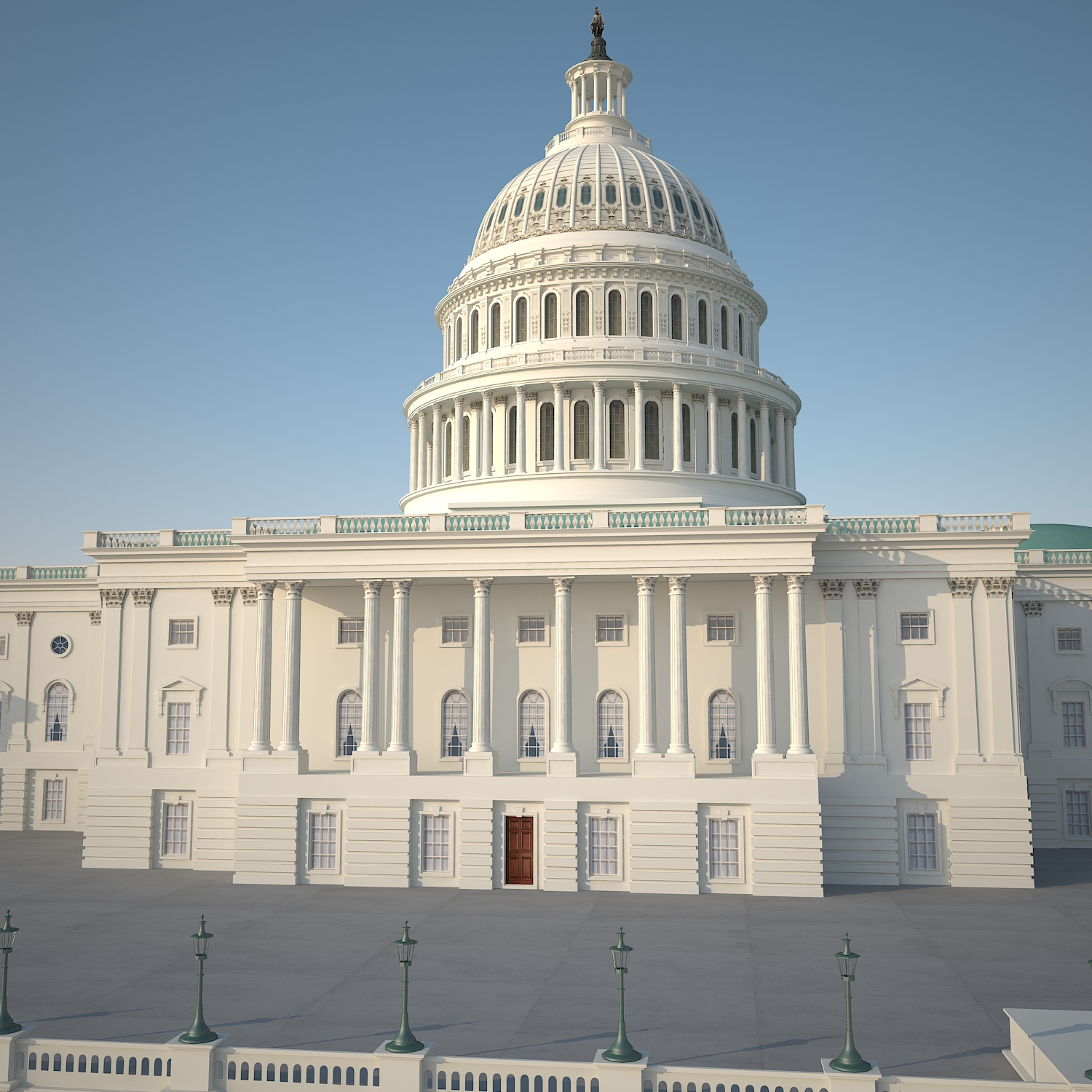 3d washington capitol monument
