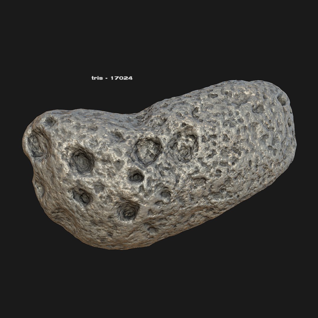 Pack Asteroid 3d Model