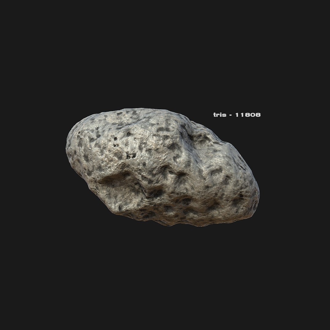 Pack Asteroid 3d Model